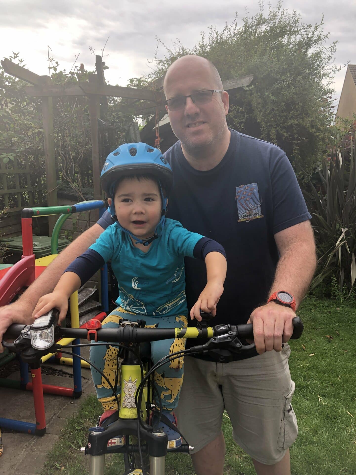 Dad prepares to cycle 480 miles from Scotland in memory of Son - Havens ...